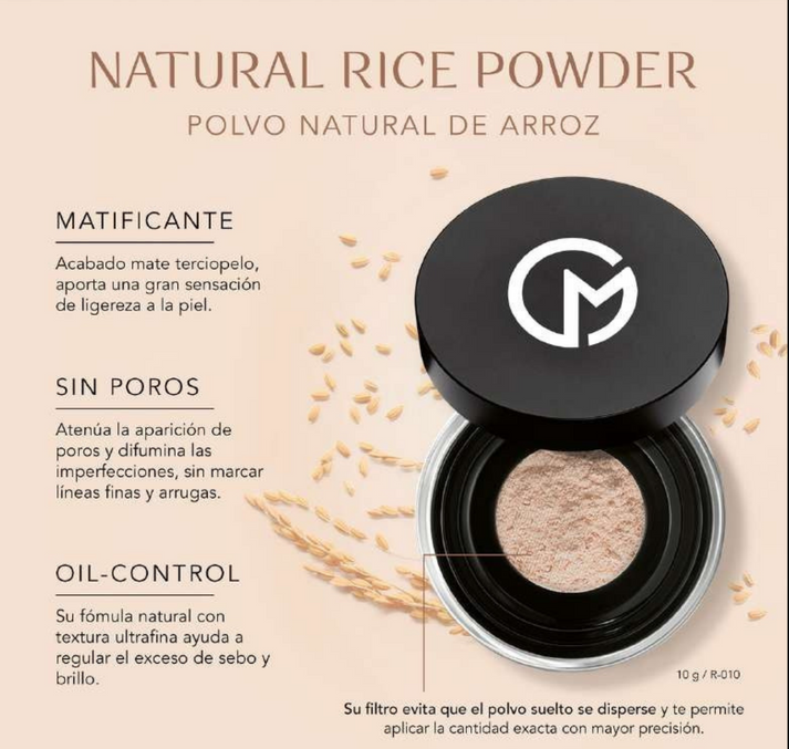 Natural Rice Powder – CITYMAKEUPCASHCLUB